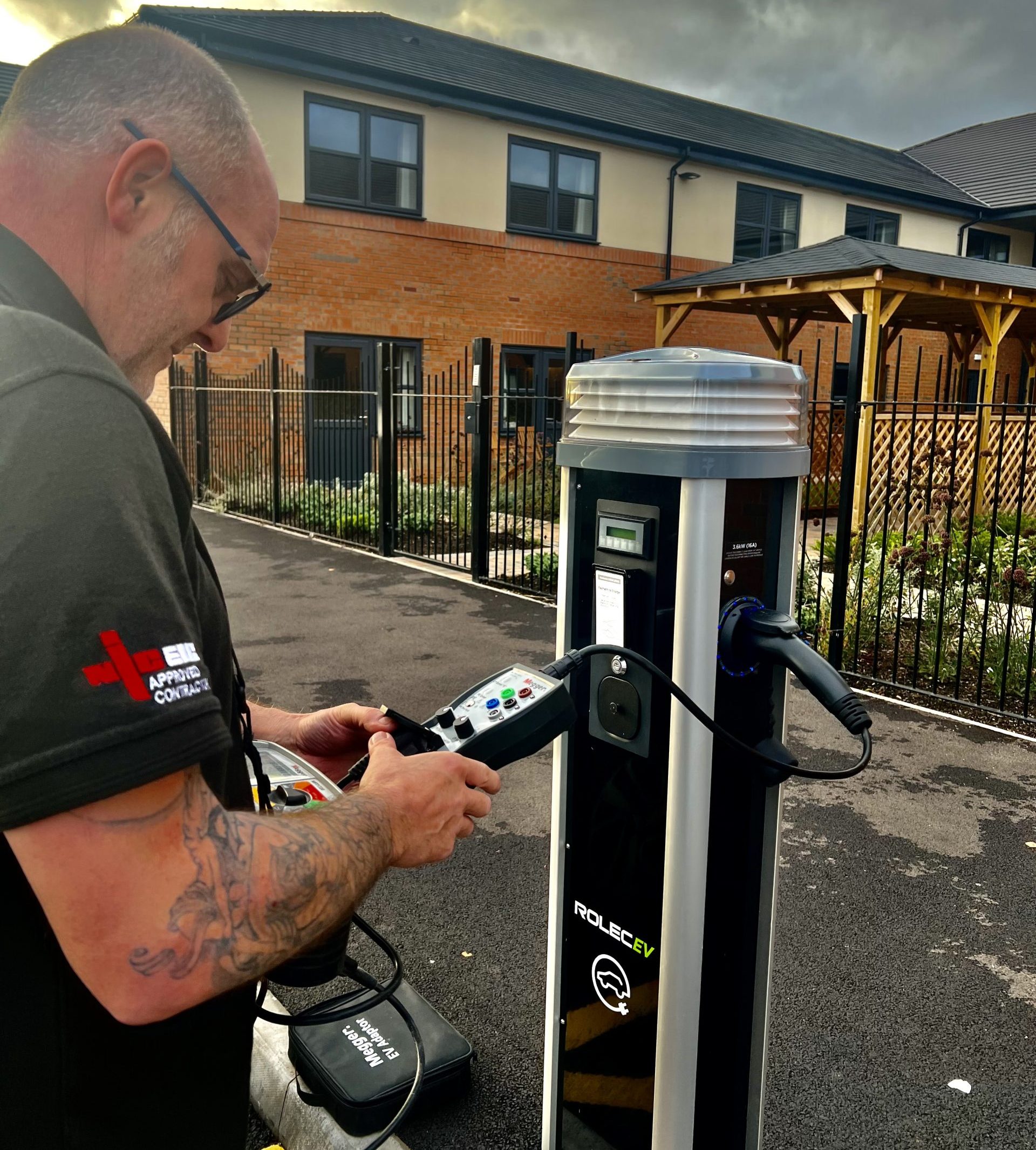 EV Charge Point Installation - BFM Staffs Ltd